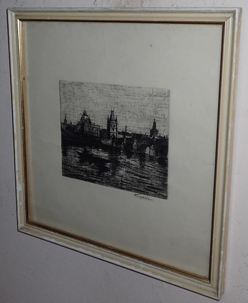 PRAHA - POHLED NA KARLŮV MOST - KASPRZAK ŠTĚPÁN