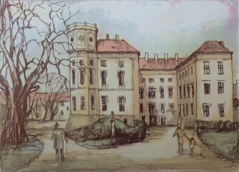 Chateau by František Pavlica - Strážnice, Czech Republic - Paintings ...